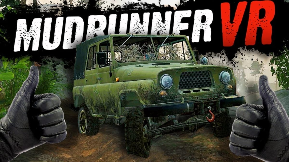 لعبة MudRunner VR قادمة لنظارات PC VR عبر متجر العاب Steam. - Realm VR | عالم الواقع الإفتراضي
