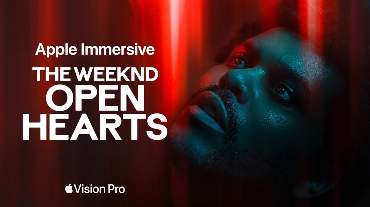 فيديو جديد لآخر أغاني The Weeknd حصريا عبر نظارات Apple Vision Pro ...